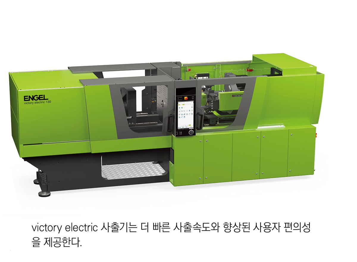 ENGEL(엔겔), 더 빠른 사출속도와 향상된 편의성을 제공